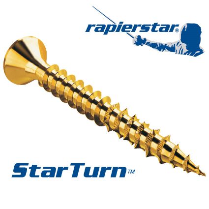 RAPIER SCREW CSK POZI 4.0 X 50MM Z/Y | WELFIX Fixing Solutions Fast